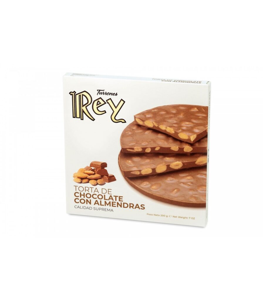 Torta Imperial Choco y Almendras, Rey, 200 Grs. - El Miajón de Los Castúos